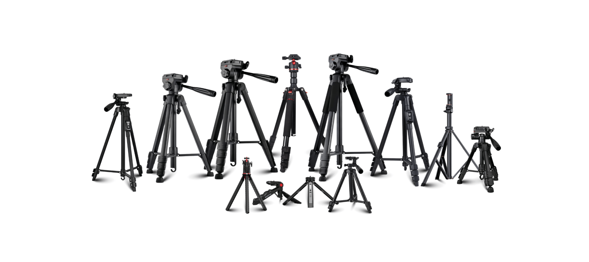 ROODTUO Tripods & Stands – Strong, Portable & Adjustable